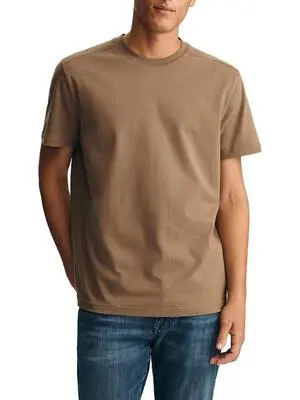 MAVI Classic Fit Cotton T-shirt - Shitake
