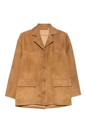 SALVATORE SANTORO Button-up Patch-pocket Jacket - Neutrals