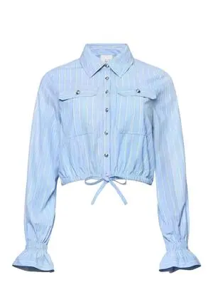 Cinq À Sept Prezley Striped Shirt - Blue