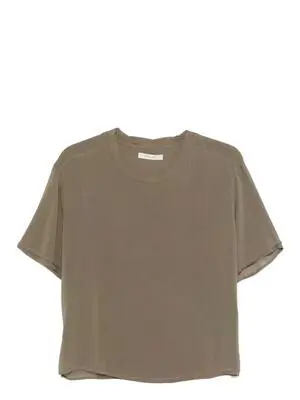 Kristensen Du Nord Raw-edge T-shirt - Green
