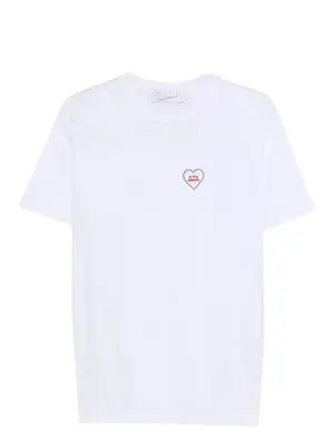 GIADA BENINCASA Heart-Motif T-Shirt