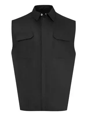 Rick Owens Jumbo Pocket Overshirt - Black