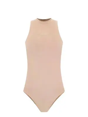 Vetements Logo Bodysuit - Neutrals