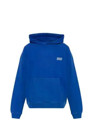 American Vintage Hooded Sweatshirt With Pocket - Blue