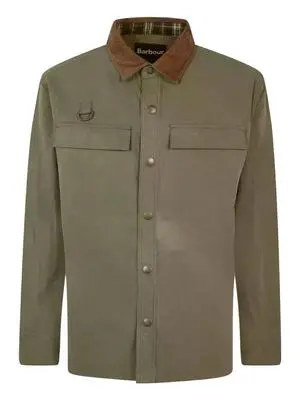 Barbour Corduroy-collar Shirt Jacket - Green