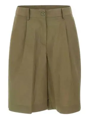 KAOS Pleated Shorts - Green