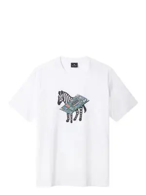 Paul Smith Zebra Print T-shirt - White