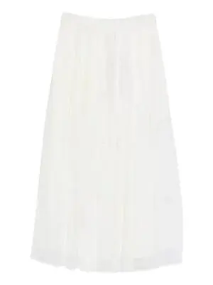 Kristensen Du Nord Drawstring-fastening Skirt - White