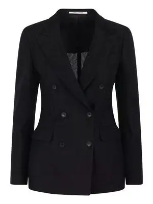 Tagliatore Button-fastening Double-breasted Blazer - Black