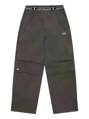 AAPE BY *A BATHING APE Logo-patch Trousers - Grey