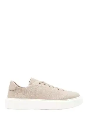 HENDERSON BARACCO Chronos Leather Sneakers - Grey