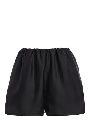 KALLMEYER Jules Silk Mini Shorts - Black