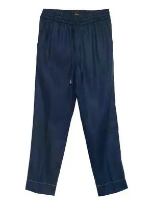 Brioni Drawstring Trousers Blue