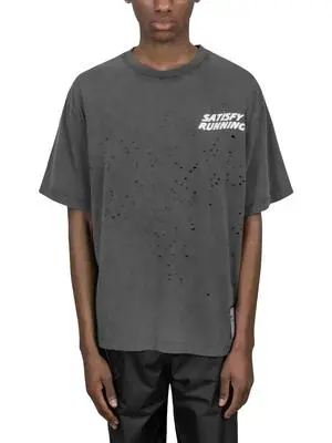 Satisfy Distressed T-shirt - Grey