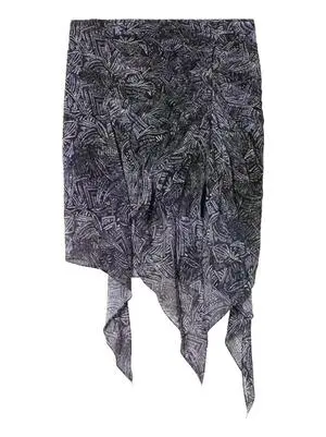 Isabel Marant Étoile Taylora Midi Skirt - Black