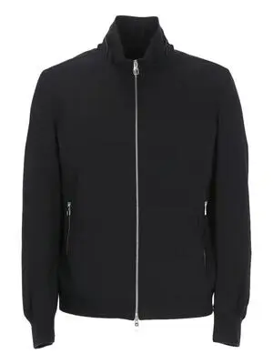 MONTECORE Padded High Neck Jacket - Black