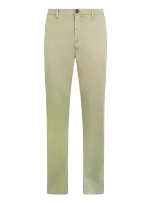 MOORER Button Chinos - Green