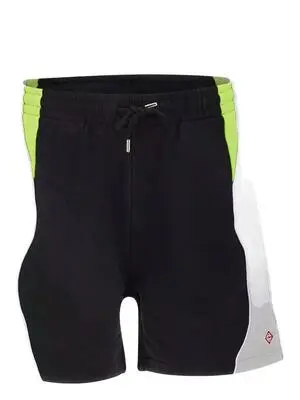 Casablanca Colour-block Logo Shorts - Black