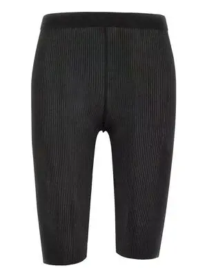 A. ROEGE HOVE Ena Ribbed Shorts - Black