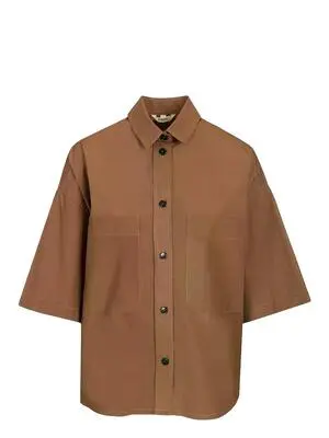 Barena Venezia Oversized Pocket Shirt - Brown