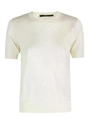 Seventy Embellished T-shirt - Neutrals