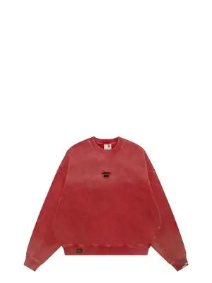 AAPE BY *A BATHING APE Crew-neck Sweatshirt - Red