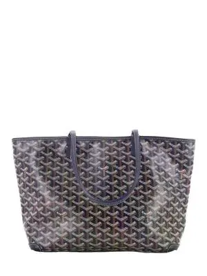 Goyard Artois Coated Canvas Pm Tote Bag - Blue
