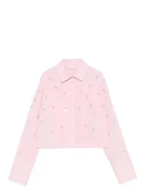 Liu Jo Embellished Shirt - Pink