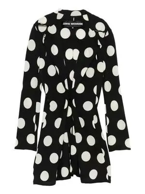 Junya Watanabe Polka Dot Jacket Black