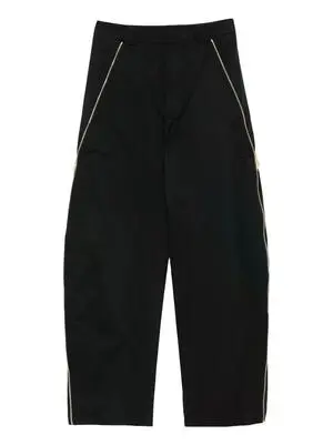 DARKPARK Zip-detail Trousers - Black