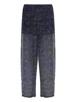 MARANT ETOILE Lydna Printed Trousers - Blue