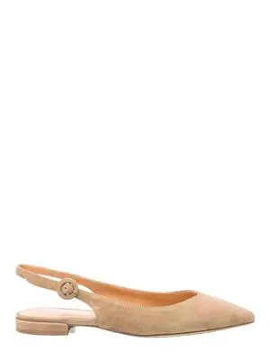 JULIE DEE Slingback Flat Pumps - Neutrals