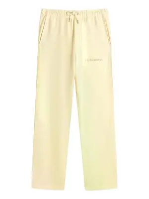 LES HÉRITIERS Logo-detail Track Pants - Neutrals