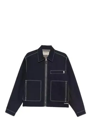 CARRER Bay Zip-up Shirt Jacket - Blue