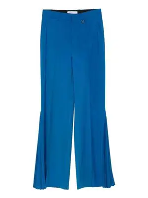 Giuseppe Di Morabito Logo-detail Flared Trousers - Blue