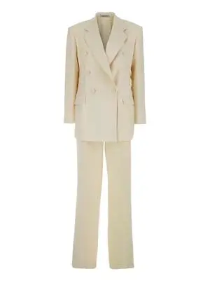 Tagliatore Double-breasted Suit - Neutrals