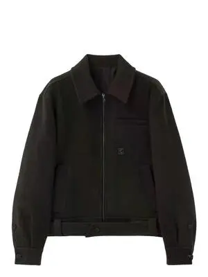 WOOYOUNGMI Logo Belted Jacket - Brown