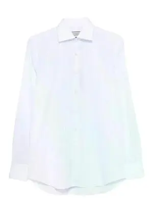 Canali Striped Shirt - White