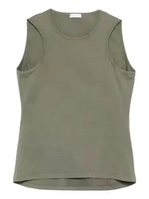ROBERTO COLLINA Sleeveless Top - Green