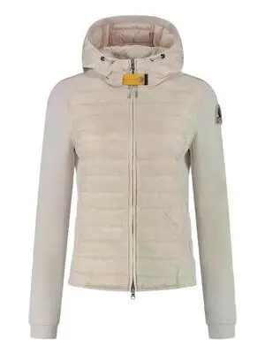 PARAJUMPERS Caelie Hooded Puffer Jacket Neutrals