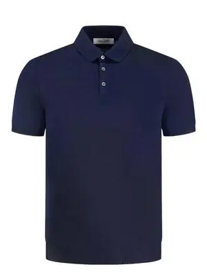 GRAN SASSO Buttoned Polo Shirt - Blue