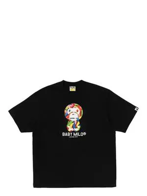 A BATHING APE Ape Graphic T-shirt - Black