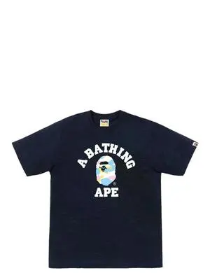 A BATHING APE Graphic T-shirt Blue