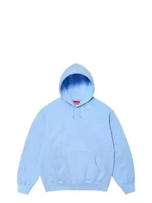 Supreme Satin-appliqué Hoodie - Blue