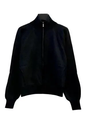 Loro Piana Rio Bodro High-neck Zip Bomber - Blue