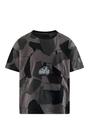 WHO DECIDES WAR Moto Boro T-shirt - Grey