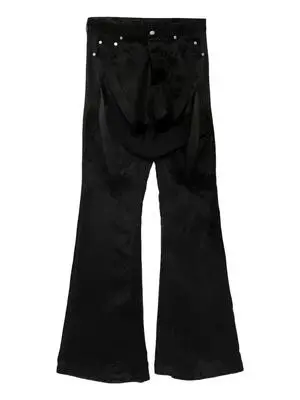 Rick Owens Mega Strapped Suspenders Trousers - Black