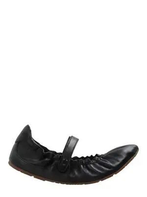 COACH Strap Ballerina Flat - Black