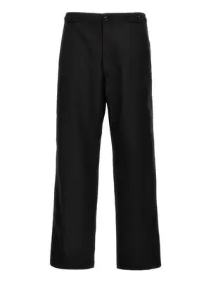 CELLAR DOOR Buttoned Trousers Black