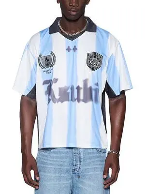 Ksubi Offside Short Sleeve Duke Ice Stripe Jersey - Assorted